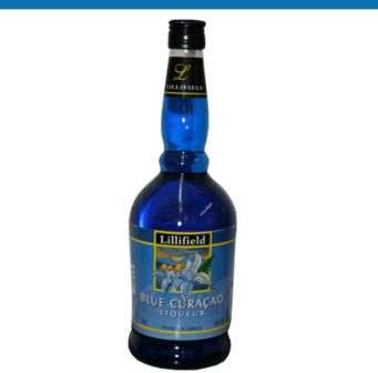 LILLIFIELD BLUE CURACAO LIQUEUR 750 ML – Sam's Bread & Butter Express