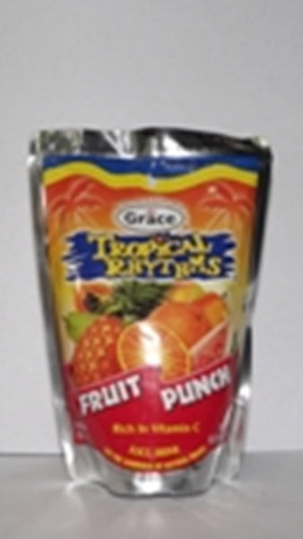 GRACE TROPICAL RHYTHMS FRUIT PUNCH POUCH 200ML (10 PACK) – Sam's Bread ...