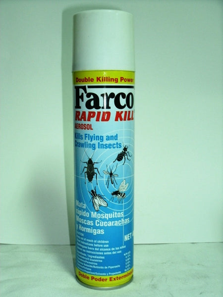 FARCO RAPID KILL INSECT SPRAY 450ML – Sam's Bread & Butter Express